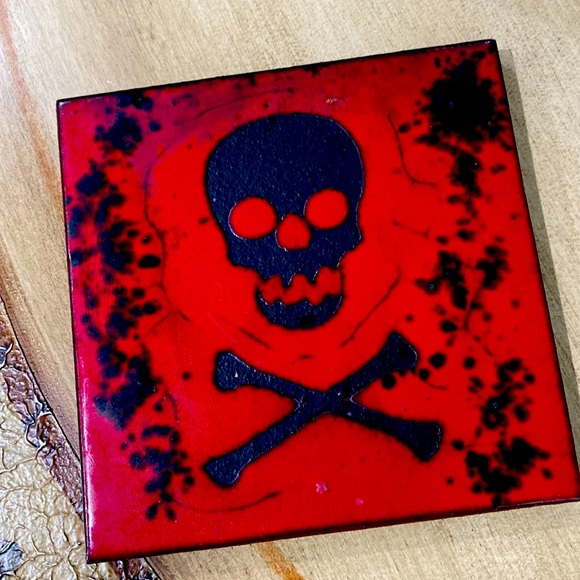 Art | Skull Jolly Roger Tile | Poshmark
